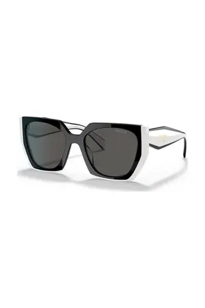 Prada Rectangle Sunglasses - Black