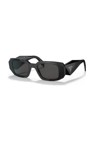 Prada Rectangle Sunglasses - Black