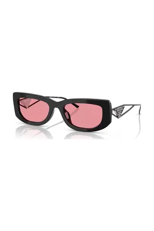 Prada Rectangle Sunglasses Pink