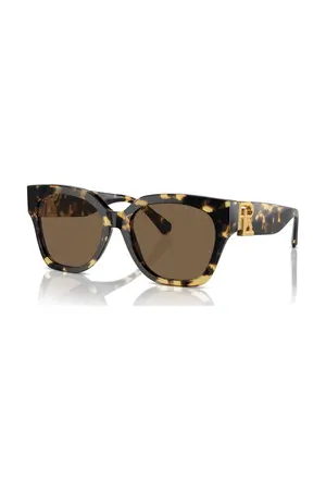 Ralph Lauren Oversized Butterfly Sunglasses - Brown