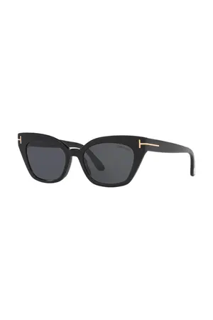 TOM FORD Juliette Cat Eye Sunglasses - Black