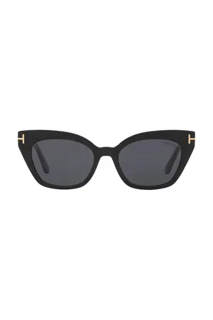TOM FORD Juliette Cat Eye Sunglasses - Black