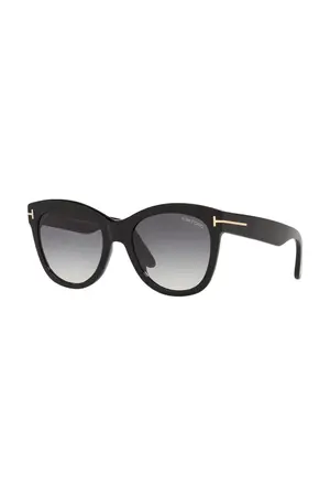 TOM FORD Cat Eye Sunglasses - Black