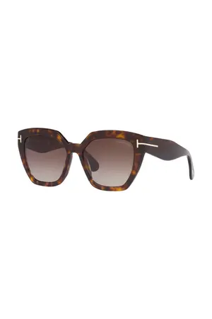 TOM FORD Tom Ford Square Frame Sunglasses Brown