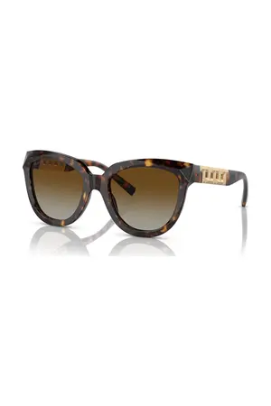 TIFFANY SUNGLASS HUT Tiffany & Co. Cat Eye Sunglasses - Brown