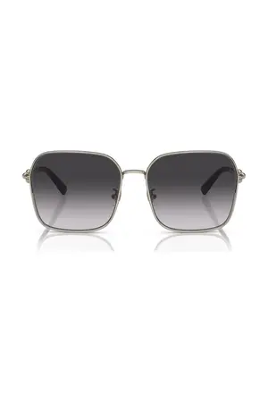 TIFFANY SUNGLASS HUT Tiffany & Co. Square Frame Sunglasses - Gold