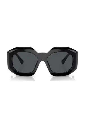 Versace Irregular Sunglasses - Red