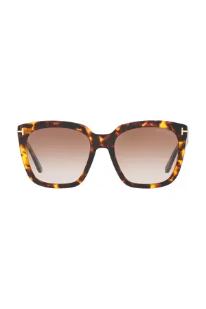 TOM FORD Rectangle Sunglasses - Brown