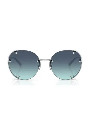 TIFFANY SUNGLASS HUT Tiffany & Co. Round Sunglasses - Blue