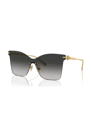 TIFFANY SUNGLASS HUT Tiffany & Co. Butterfly Sunglasses - Gold