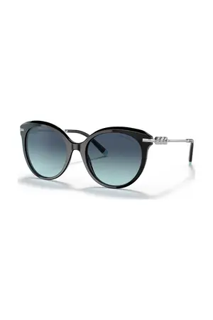 TIFFANY SUNGLASS HUT Cat Eye Sunglasses - Black