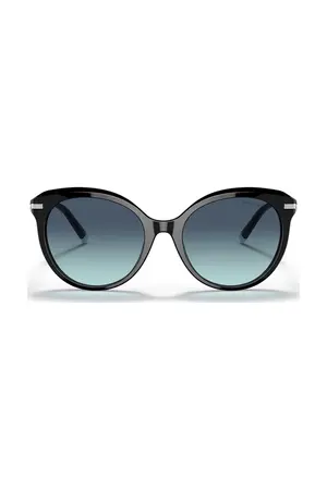 TIFFANY SUNGLASS HUT Cat Eye Sunglasses - Black