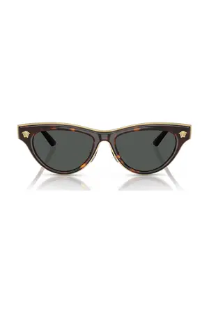 Versace Ve2273 Cat Eye Sunglasses - Grey
