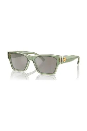 Tory Burch Tory Burch Rectangle Sunglasses Green