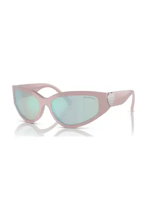 TIFFANY SUNGLASS HUT Irregular Sunglasses - Pink