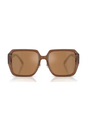 Versace Square Frame Sunglasses - Metallic
