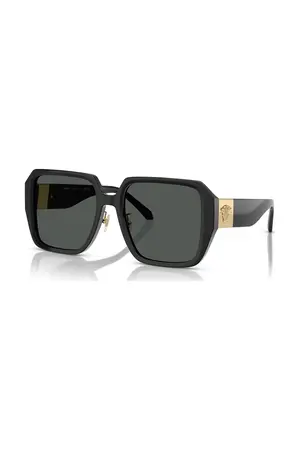 Versace Versace Square Frame Sunglasses Red