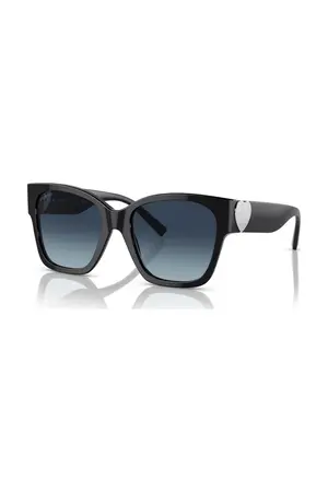 TIFFANY SUNGLASS HUT Square Frame Sunglasses - Black
