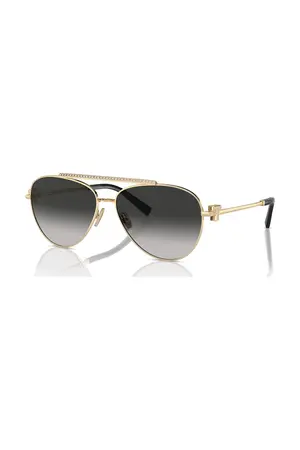 TIFFANY SUNGLASS HUT Pilot Sunglasses - Gold