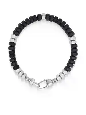 NIALAYA JEWELRY Hex Bead Bracelet - Black
