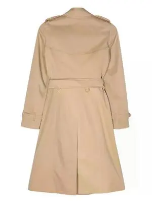Burberry Double-breasted Trench Coat - Neutrals