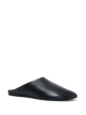 Proenza Schouler Glove Leather Slides - Black