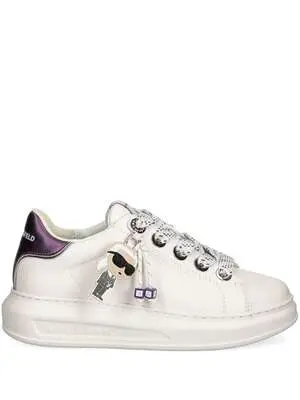 Karl Lagerfeld Kapri Karl Nft Pendant Leather Sneakers
