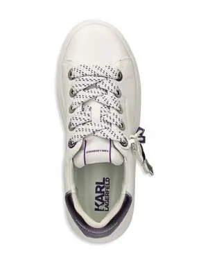 Karl Lagerfeld Kapri Karl Nft Pendant Leather Sneakers