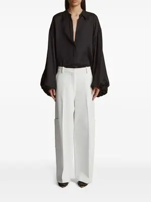 Khaite The Bam Shirt - Black