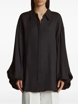 Khaite The Bam Shirt - Black