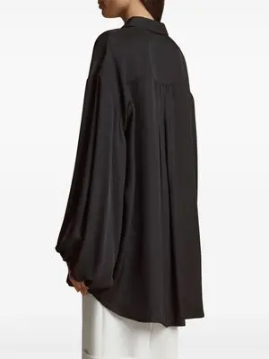 Khaite The Bam Shirt - Black