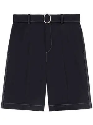 JIL SANDER Belted Knee-length Shorts