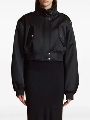 Khaite Kember Satin Jacket
