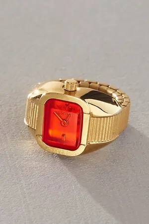 BREDA Breda Nocturne Ring Watch Gold/red