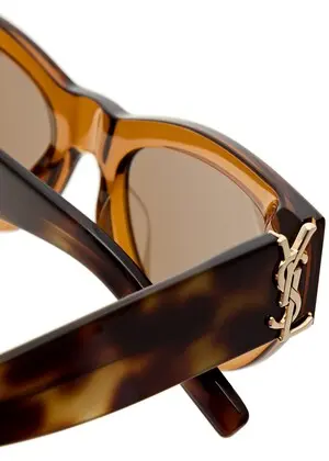 Saint Laurent Cat-eye Sunglasses - Brown Havana