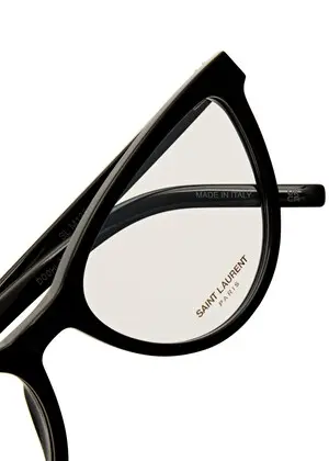 Saint Laurent Cat-eye Optical Glasses - Brown Havana