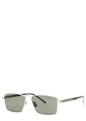 Saint Laurent Aviator-style Sunglasses - Silver