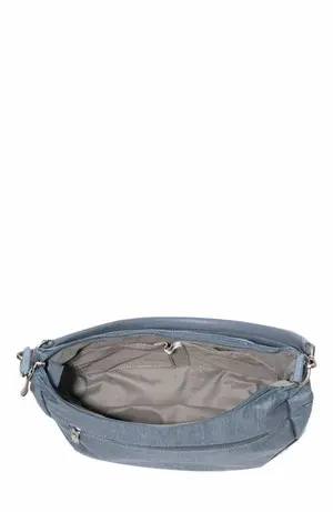 BAGGALLINI Modern Pocket Half Moon Shoulder Bag - Mist