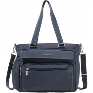 BAGGALLINI Modern Laptop Tote - French Navy