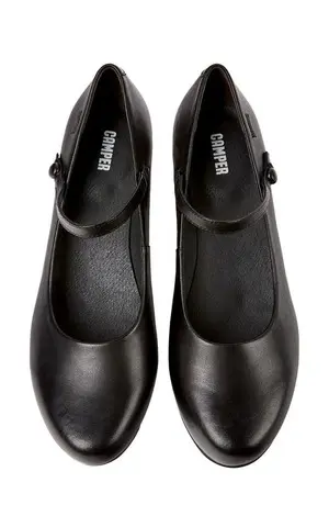 Camper Helena Bajo Mary Jane Pump - Black