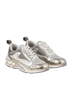 Sandro Flame Trainers - Silver
