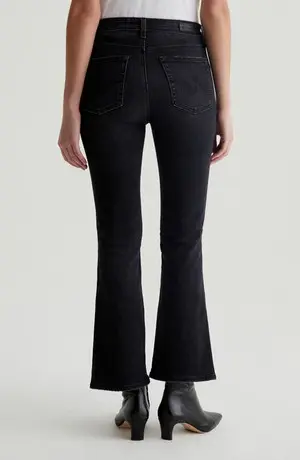 Ag Farrah Mid-rise Ankle Bootcut Jeans