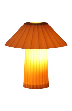 SOFIEST DESIGNS Umbrella Table Lamp - Orange Peel