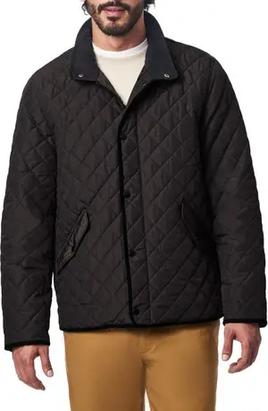 Bernardo Smart Leisure Quilted Barn Jacket - Black