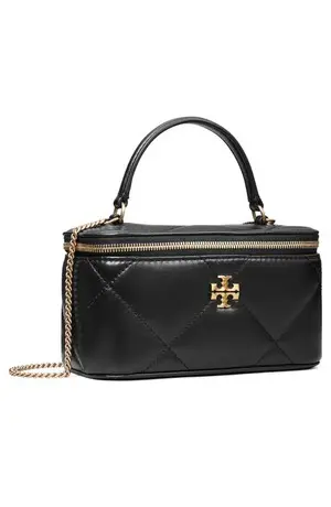 Tory Burch Kira Quilted Leather Vanity Case