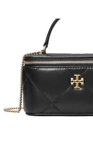 Tory Burch Kira Quilted Leather Vanity Case