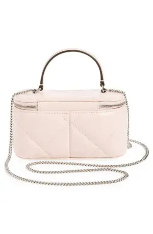 Tory Burch Kira Quilted Leather Vanity Case