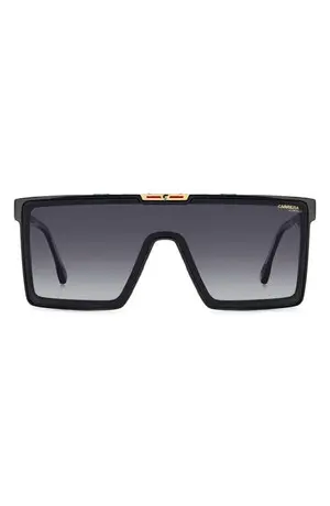 Carrera Eyewear Oversized Shield Sunglasses - Black Crystal/ Dark Grey