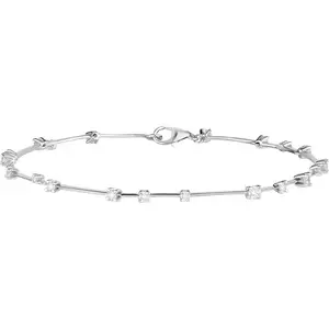 Lana Jewelry 14k Gold Diamond Bracelet - White Gold