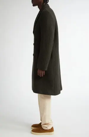 Massimo Alba Dodge Double-breasted Virgin Wool Coat - Hunter